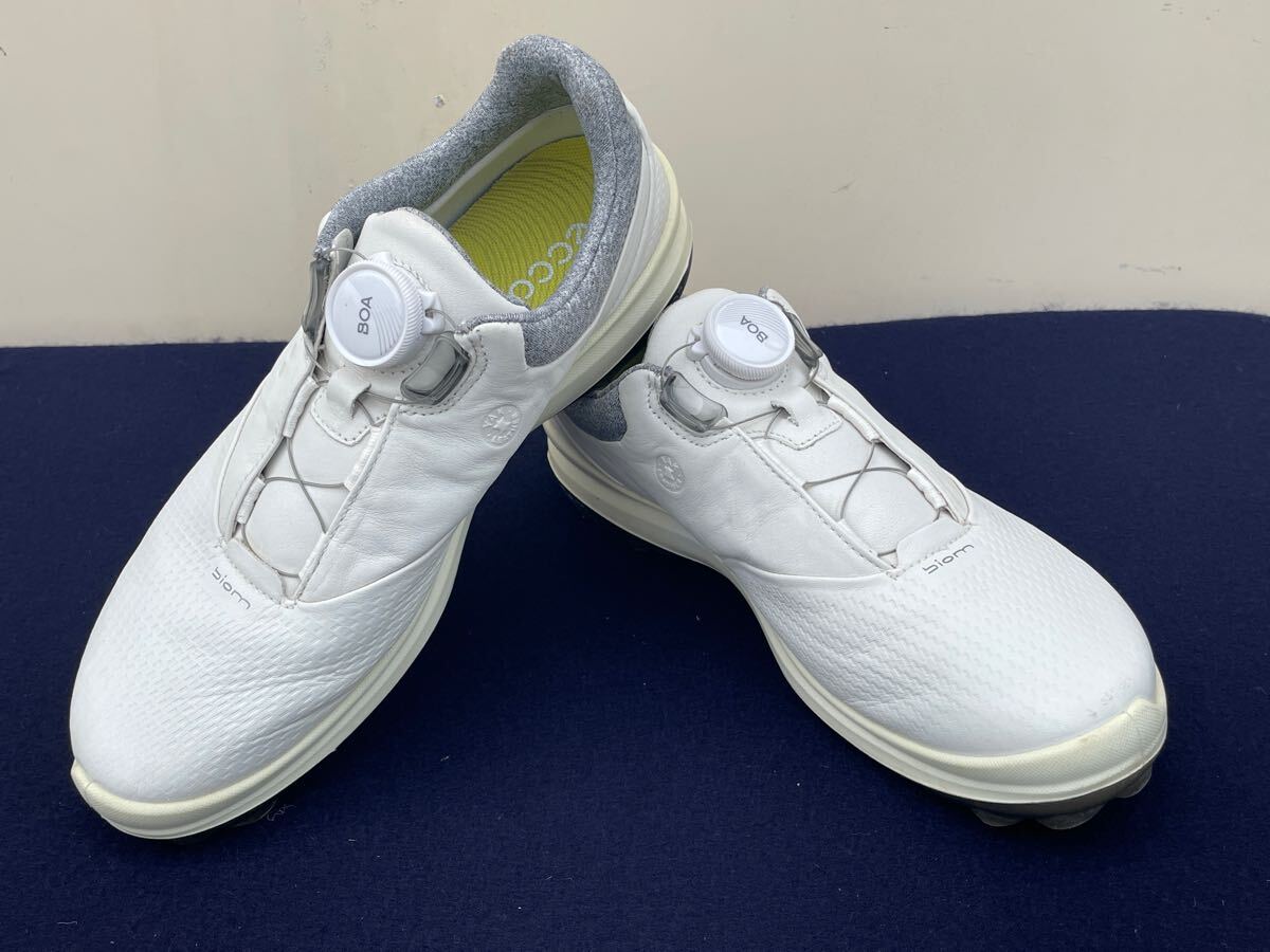 Yahoo!オークション - ecco エコー W GOLF BIOM HYBRID 3 サイズ37 23....