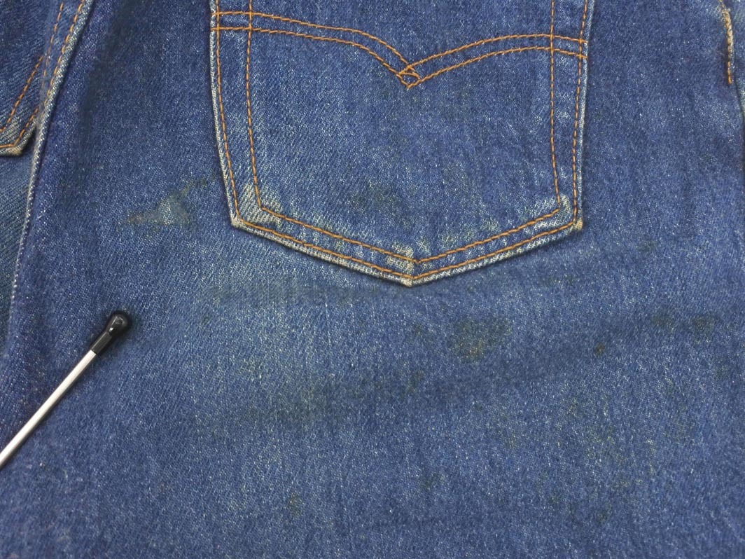 Yahoo!オークション - LEVI’S リーバイス 17501 0158 USA製 ボタンフ...