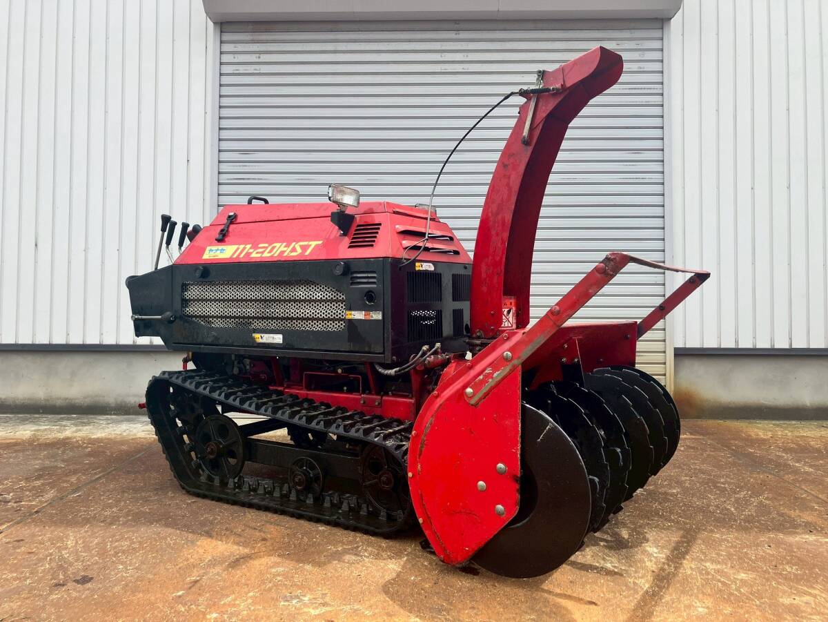 新潟発 除雪機 YANASE/ヤナセ スノースロワー 11-20HST サイドクラッチ オーガ油圧ローリング み 格安現状出品(除雪機)｜売買されたオークション情報、yahooの商品情報を ...