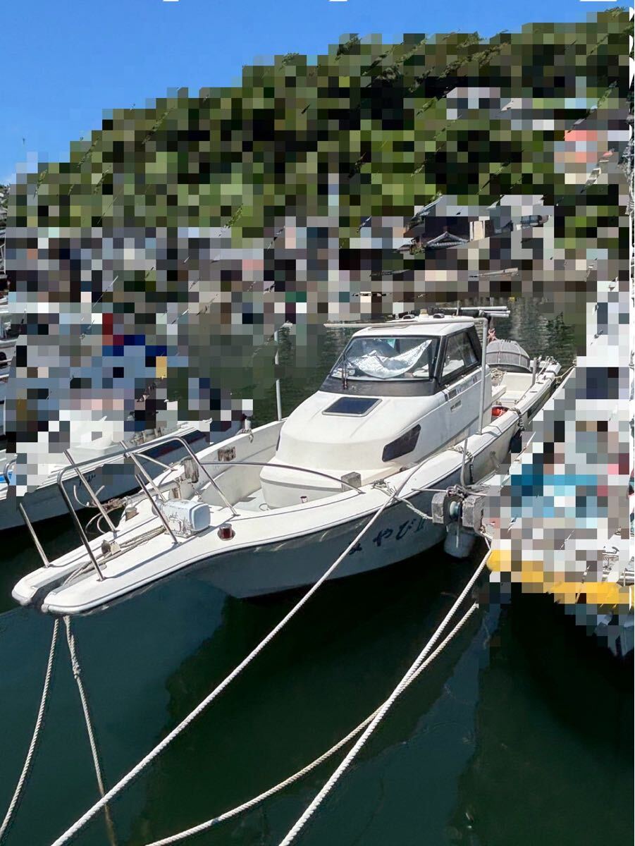 Yahoo!オークション - UF28 ヤマハ 船体 エンジン動画あり エンジン好...