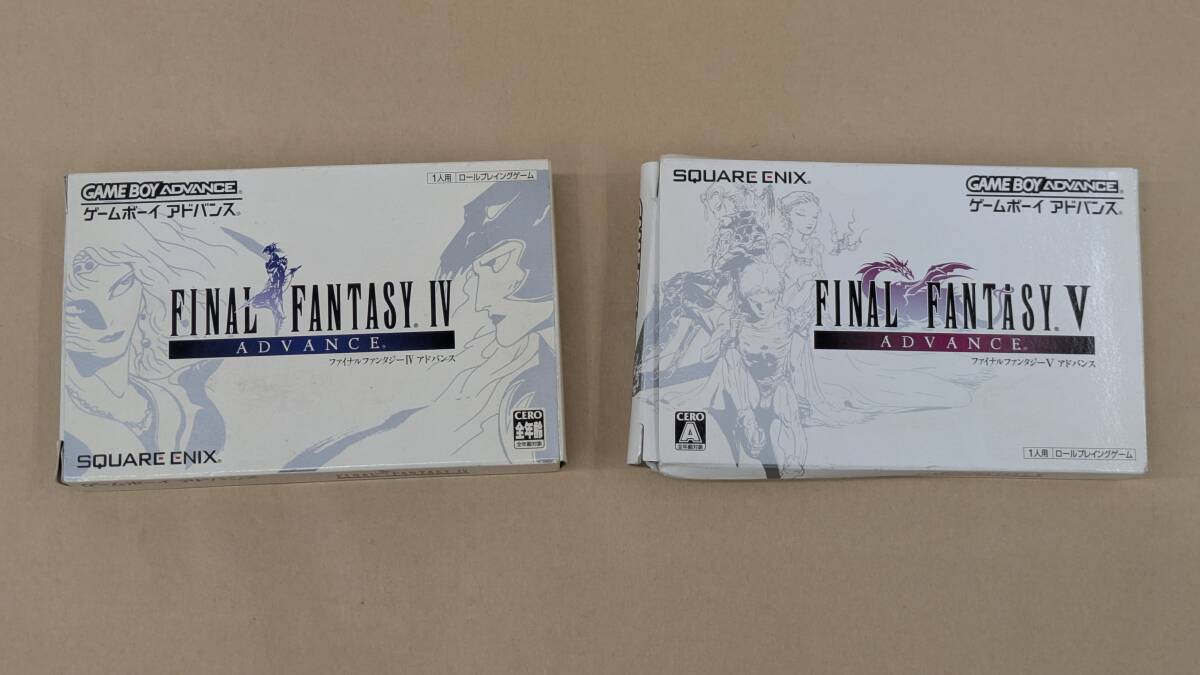 Yahoo!オークション - D838/中古 GBAソフト 【FF4アドバンス】+【FF5...
