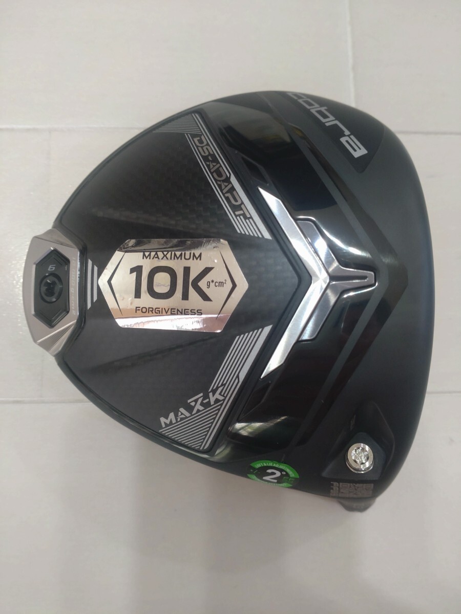 Yahoo!オークション - コブラ DS-ADAPT MAX-K 10.5° 日本仕様 レンチ...