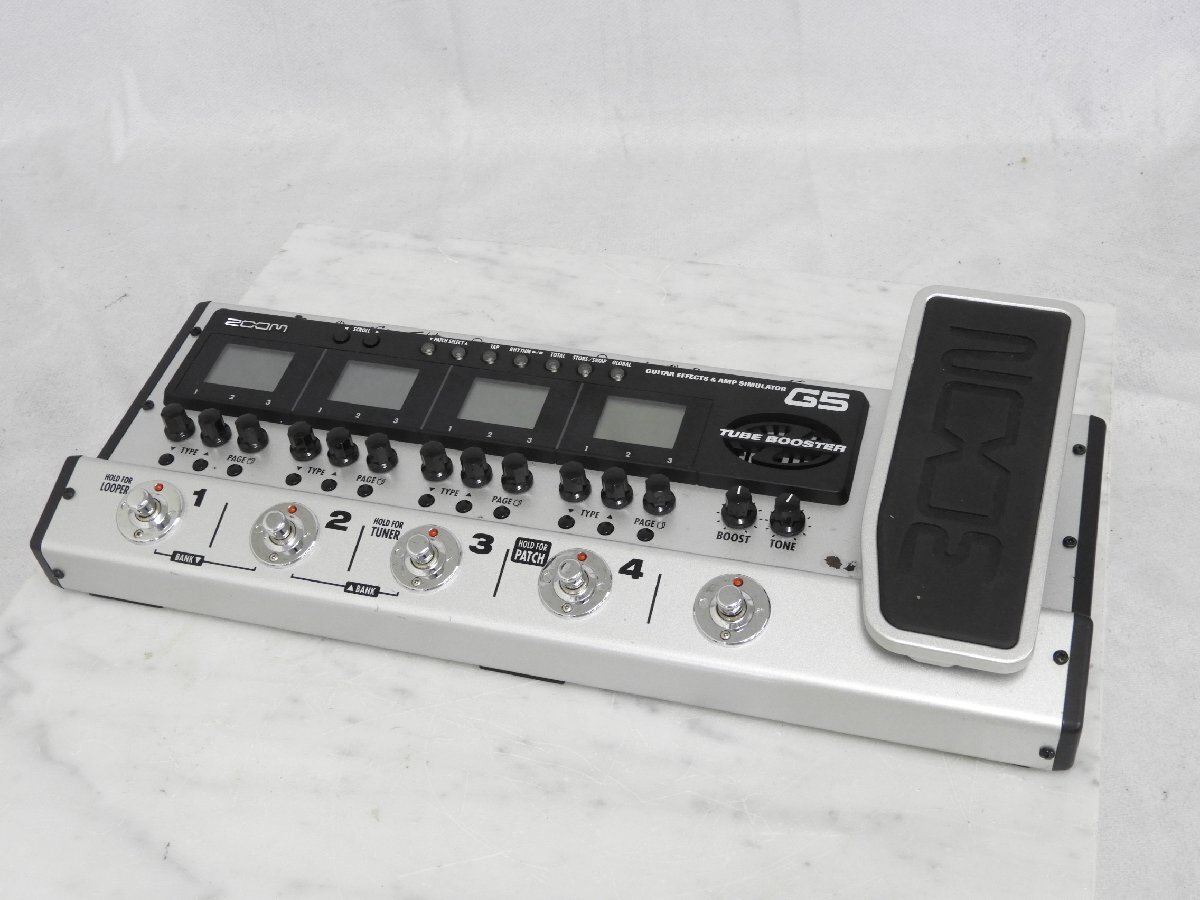 Yahoo!オークション - 【C】ZOOM G5 マルチエフェクター ズーム 304997...