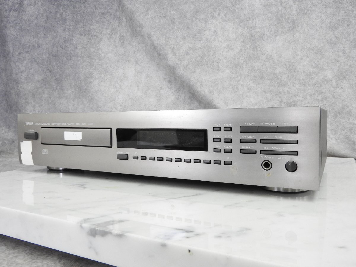 Yahoo!オークション - 【J】YAMAHA CDX-640 CDプレーヤー ヤマハ 31171...