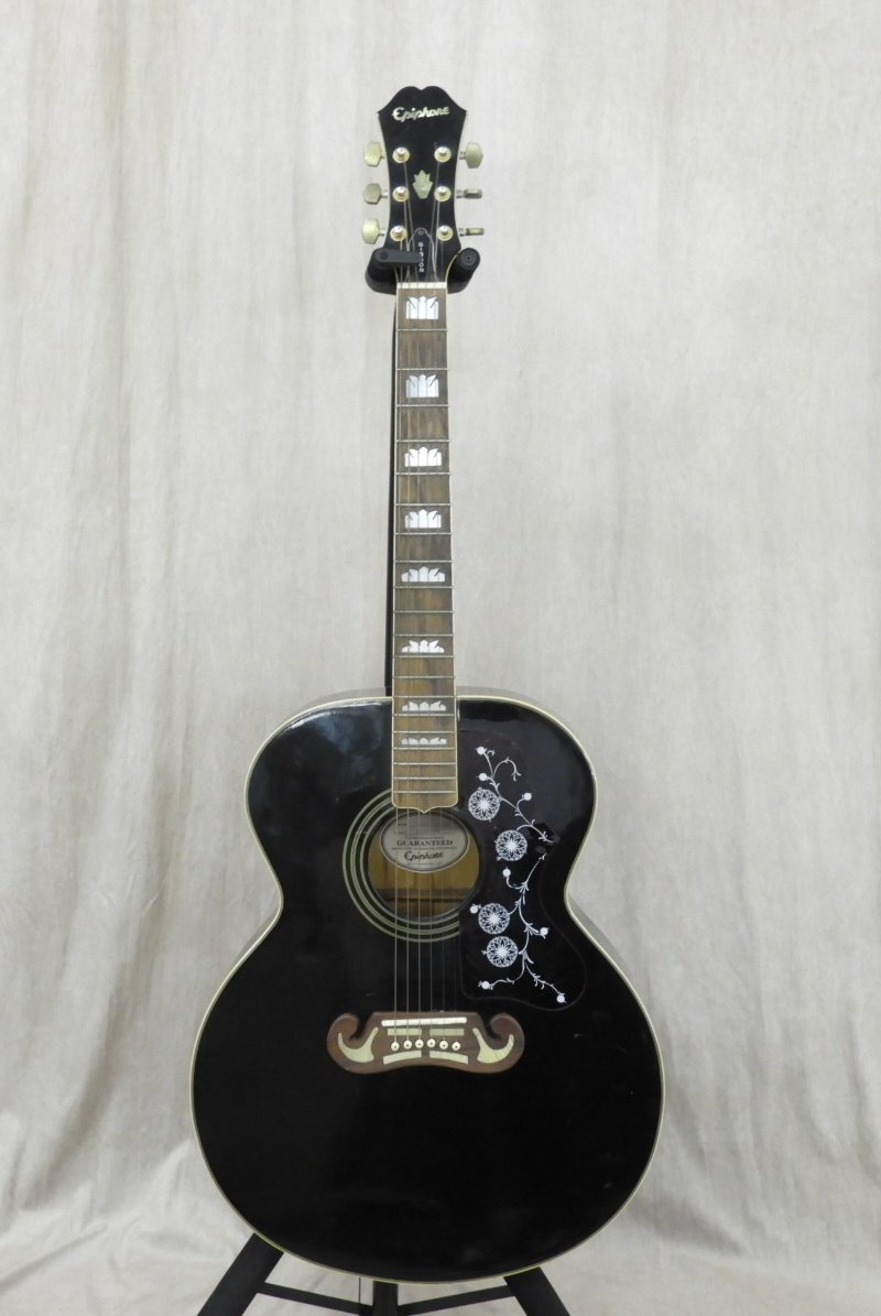 Yahoo!オークション - 【C】Epiphone EJ-200B アコースティックギター ...