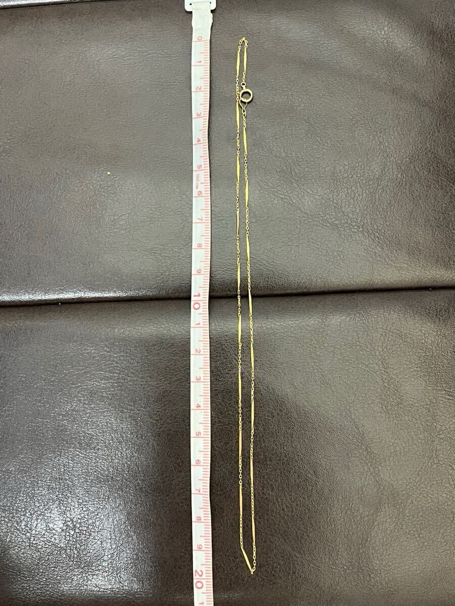 Yahoo!オークション - K18 キリコ ネックレス 18金 約40cm k18 切子