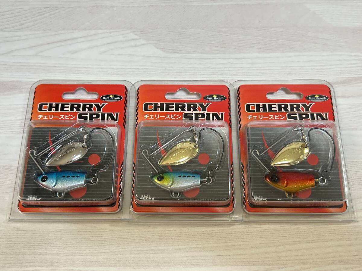 Yahoo!オークション - 新品 ベイトブレス チェリースピン 28g 3色セッ...
