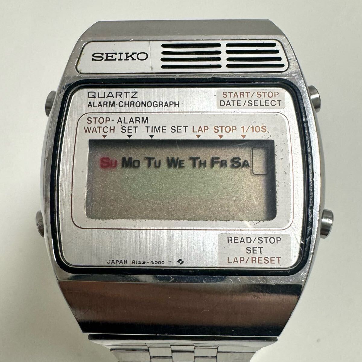Yahoo!オークション - と-20 SEIKO セイコー 時計 A159-4000-G デジタ...