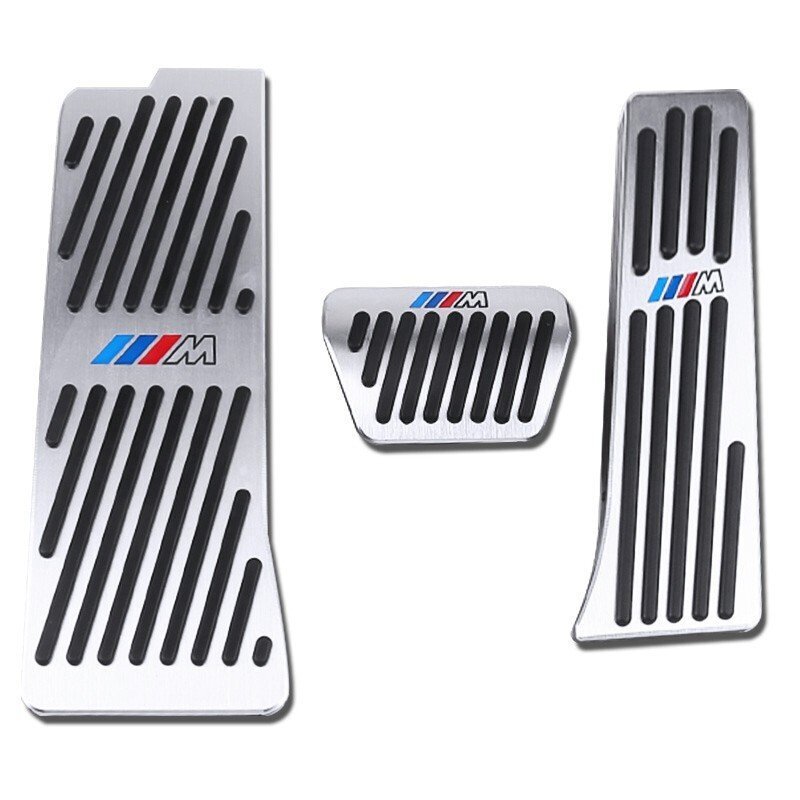 Yahoo!オークション - 新品 BMW Mスポーツ アルミペダル 穴あけ不要タ...