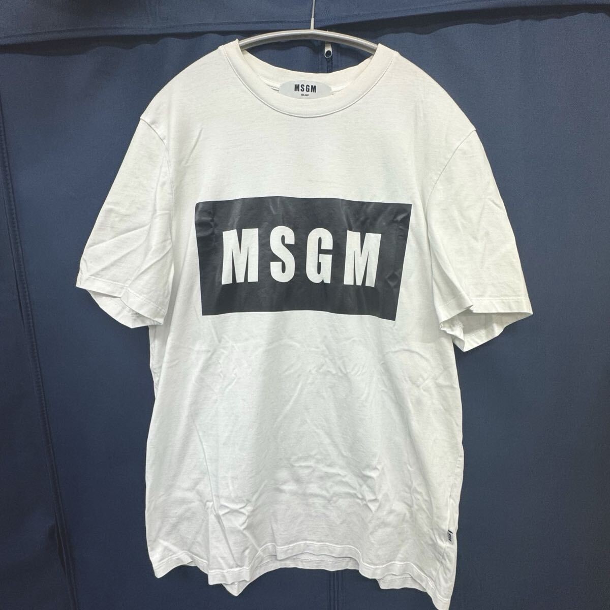 Yahoo!オークション - MSGM 半袖Tシャツ ホワイト XS メンズ 3040MM67 ...