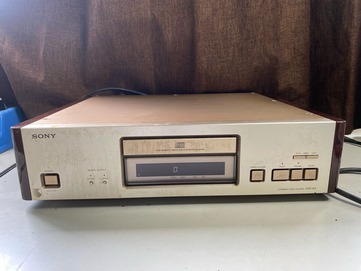Yahoo!オークション - SONY CDP-R3 ソニー 高級CDプレーヤー