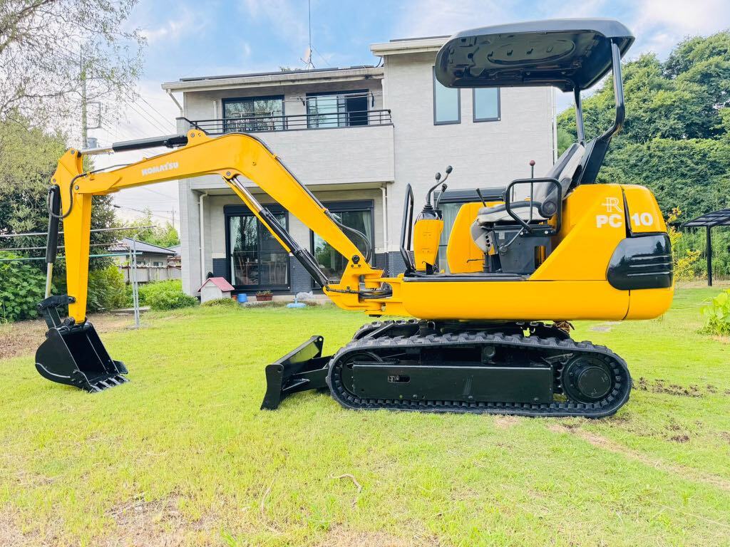 Yahoo!オークション - コマツ (KOMATSU) PC10-7E 180h 中古ミニ油圧シ...