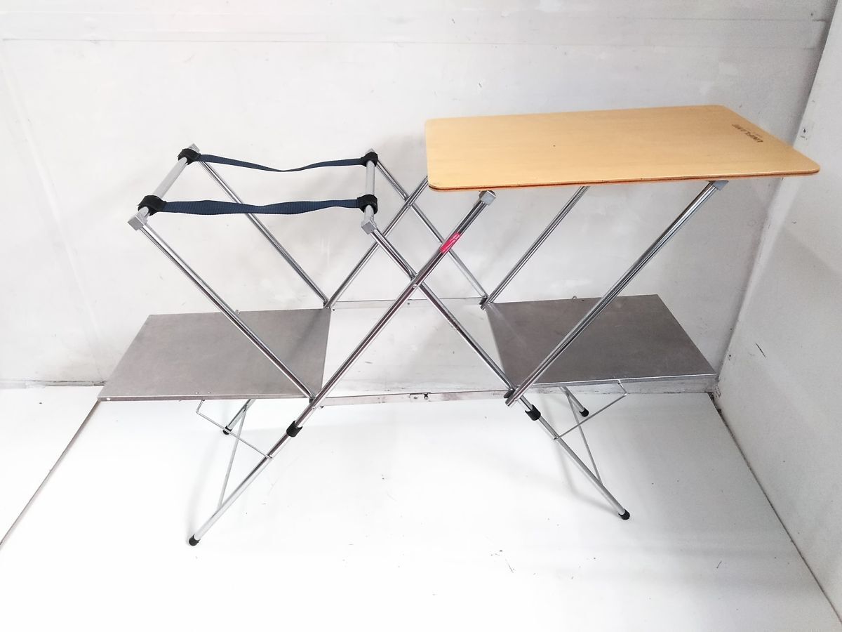 UNIFLAME ユニフレーム キッチンスタンド 2 Ⅱ テーブル キャンプ アウトドア 0729-70 @160(その他)｜売買されたオークション情報、yahooの商品情報をアーカイブ公開 ...