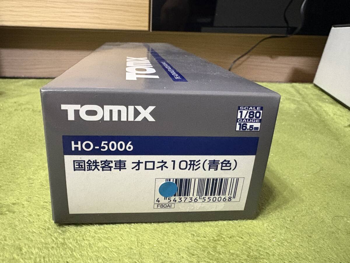 Yahoo!オークション - HO TOMIX(トミックス) 10系 客車 オロネ10(青色)...