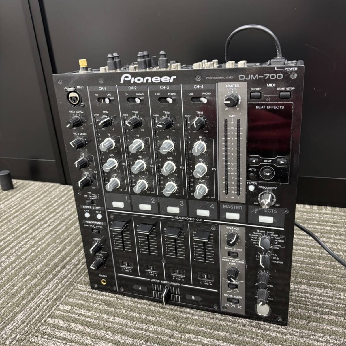 25札/A018020-5/YK25000/L073-505/ Pioneer パイオニア DJミキサー ブラック DJM-700-K(DJミキサー)｜売買されたオークション情報、yahooの ...