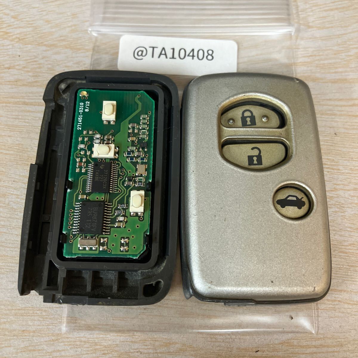 Yahoo!オークション - @TA10408 トヨタ純正 キーレス 271451-0310 GRS2...