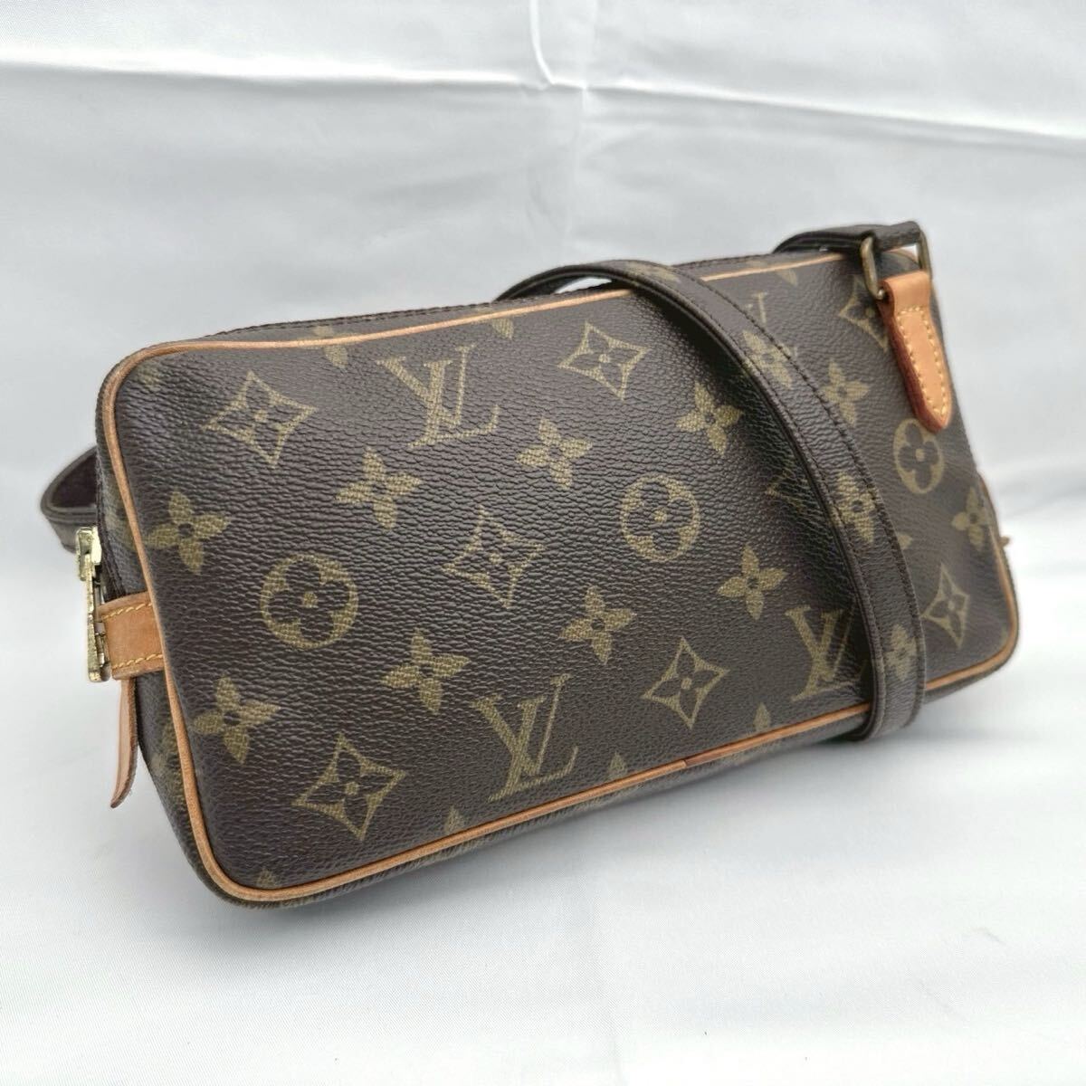 Yahoo!オークション - s513 1円 ルイヴィトン モノグラム マルリーバン...