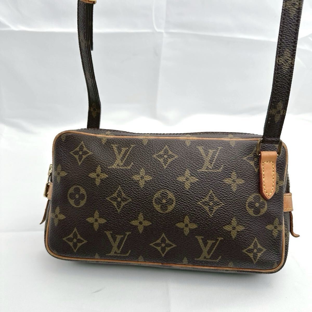 Yahoo!オークション - s513 1円 ルイヴィトン モノグラム マルリーバン...