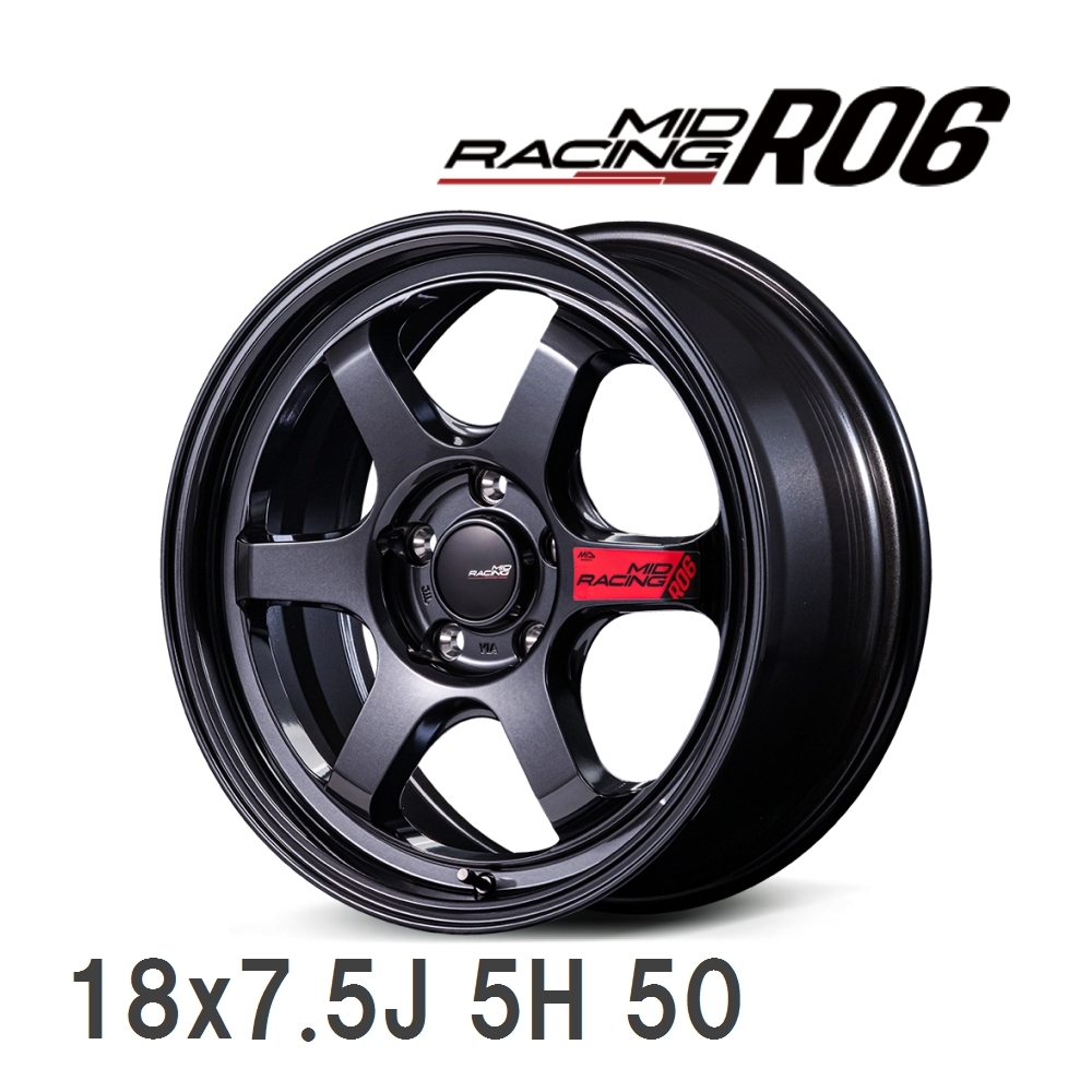 Yahoo!オークション - 【MID/マルカサービス】 MID RACING R06 18x7.5J...