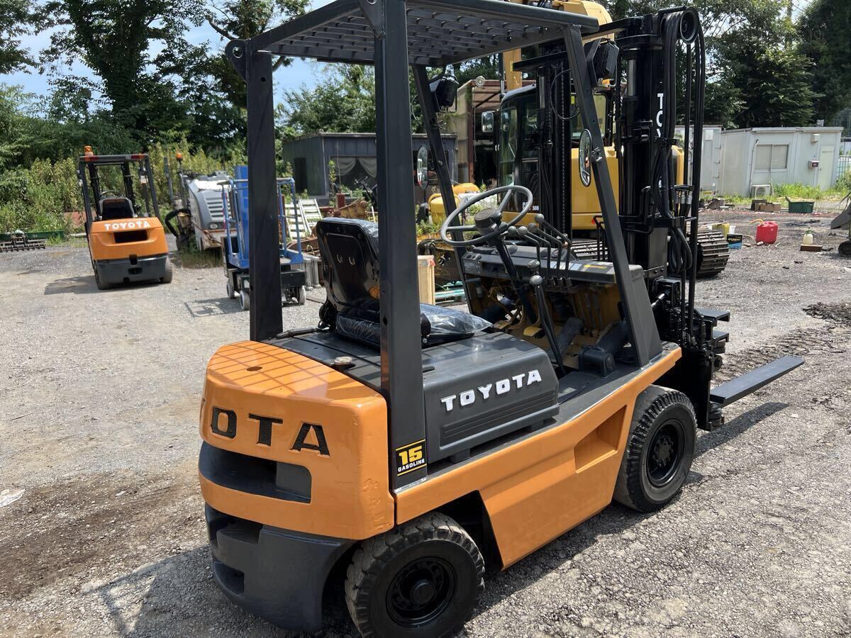 Yahoo!オークション - TOYOTA 4FG15 フォークリフト サイドシフト フォ...