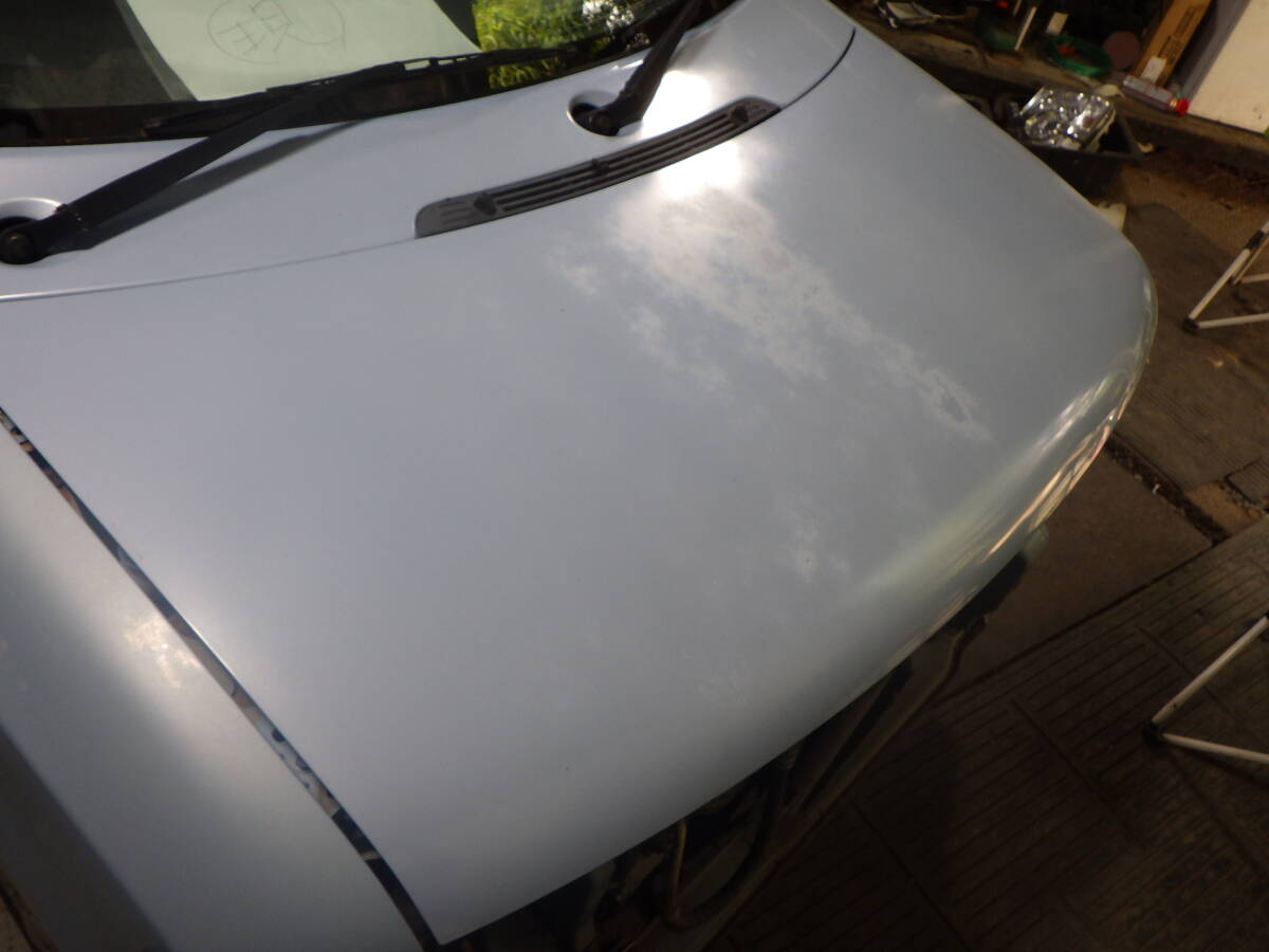 Yahoo!オークション - 関00075 即決 HE22S ラパン ZKS 水色 ボンネット...