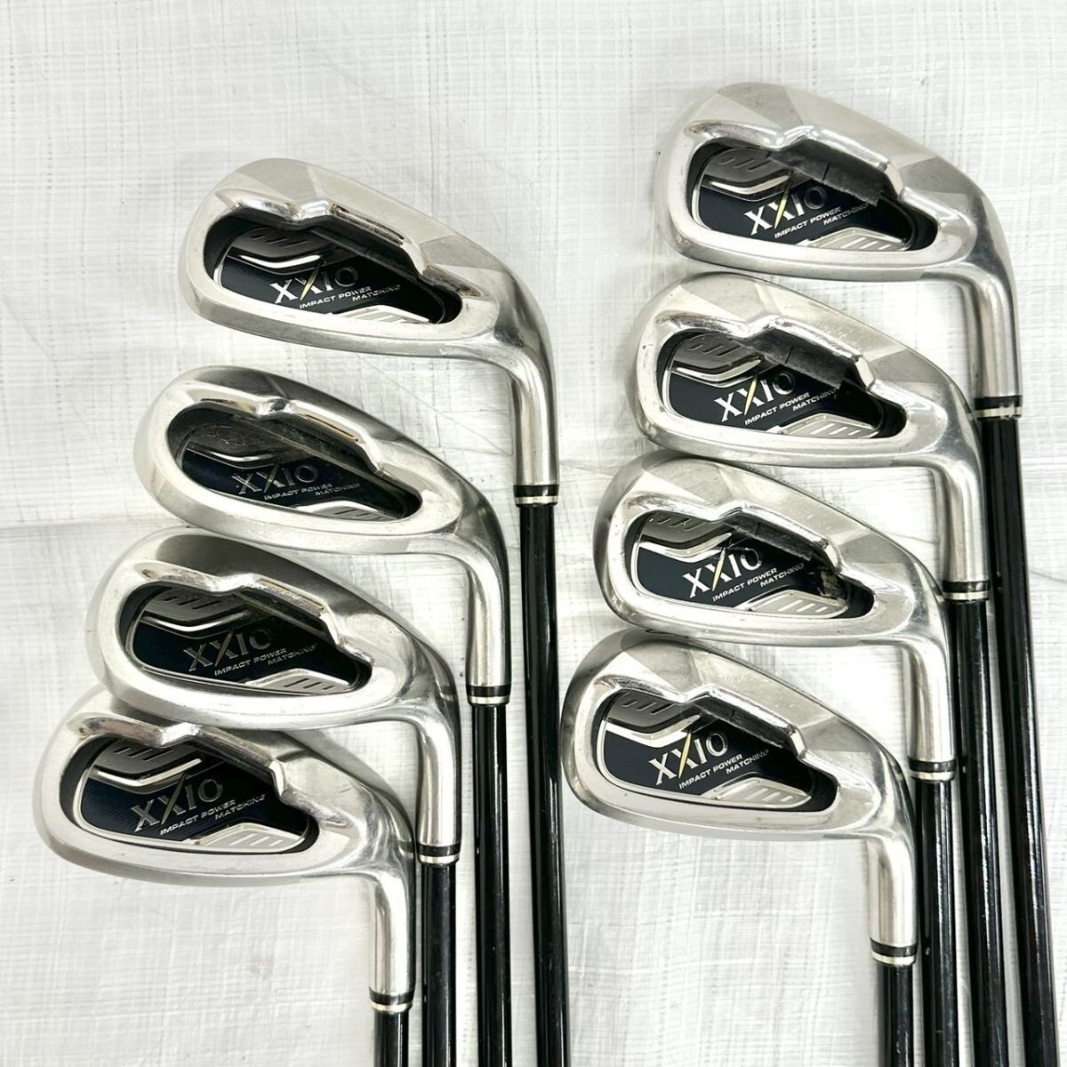 Yahoo!オークション - P058-I57-4642 ダンロップ XXIO アイアン 5~9 S ...