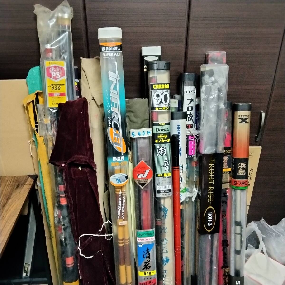 【樂淘letao】日本代購代標第一品牌－現状品 ジャンク品 Daiwa SHIMANO RYOBI 他まとめ 合計52本 釣具 釣り具 釣竿 釣り竿 船釣り j17