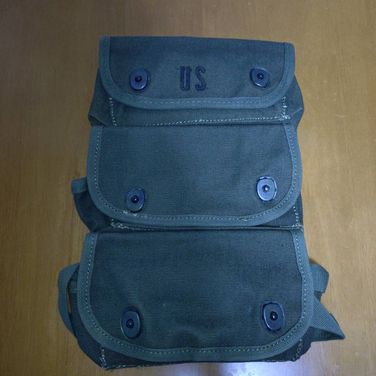 Yahoo!オークション - 米軍60年代〜 USMC 3連グレネードポーチ デッド...