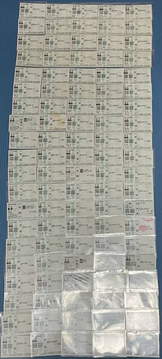 Yahoo!オークション - GⅠ 全現地的中単勝馬券100枚（jpn1 障害無し）