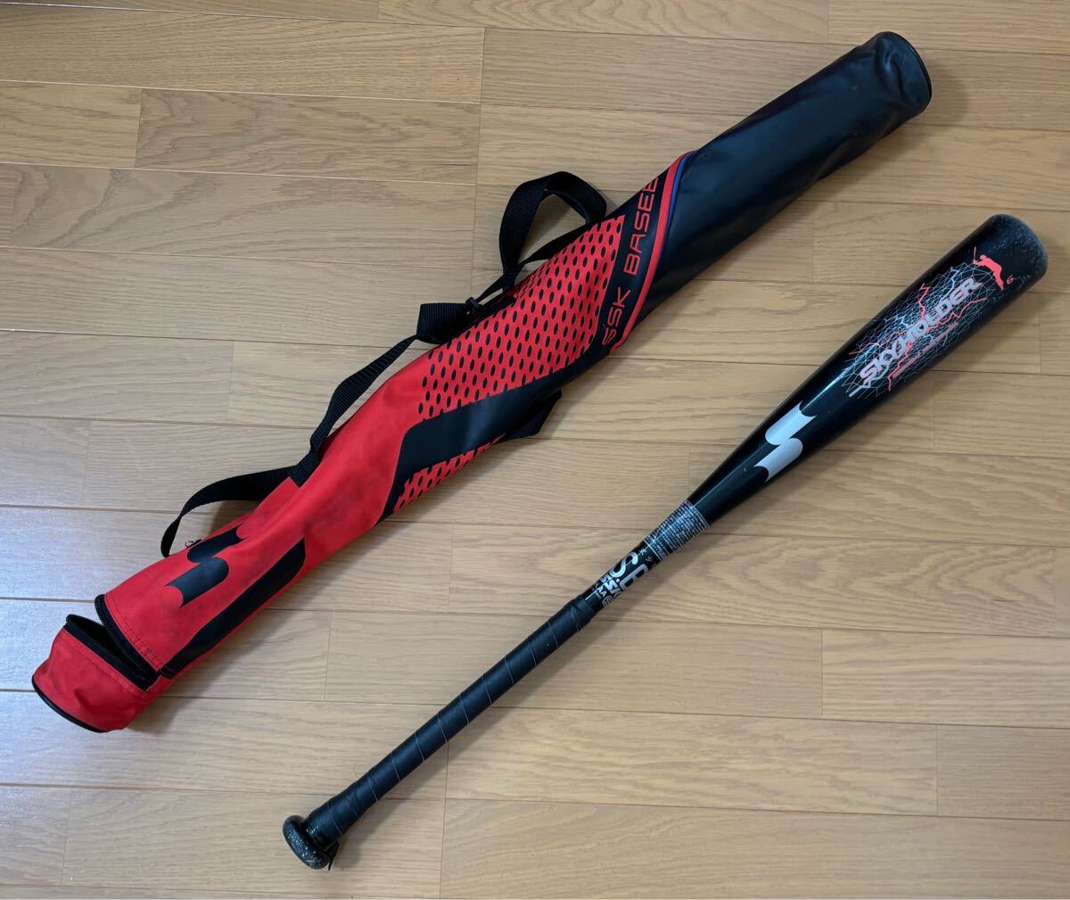 Yahoo!オークション - エスエスケイ SSK軟式野球バット 78㎝ スカイホ...