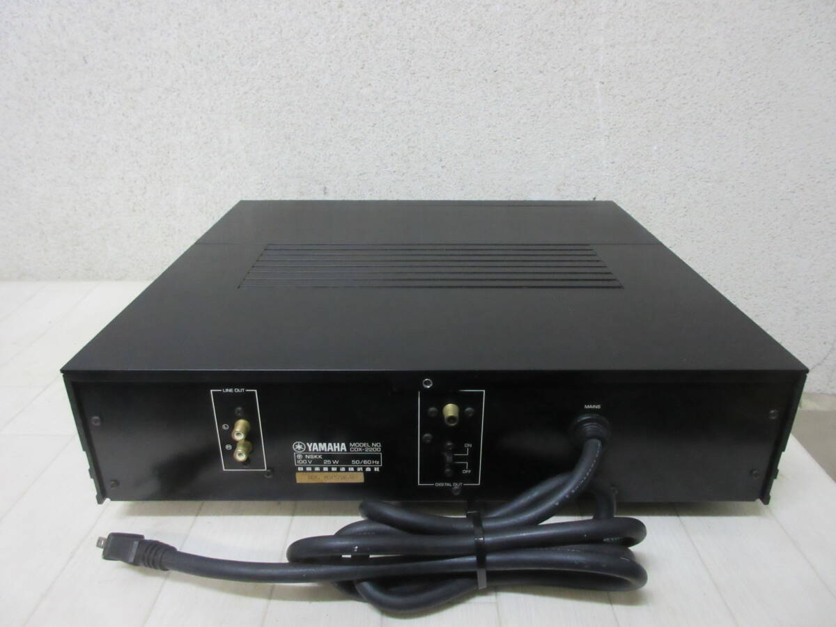 Yahoo!オークション - YAMAHA CDX-2200 CDプレーヤー ヤマハ