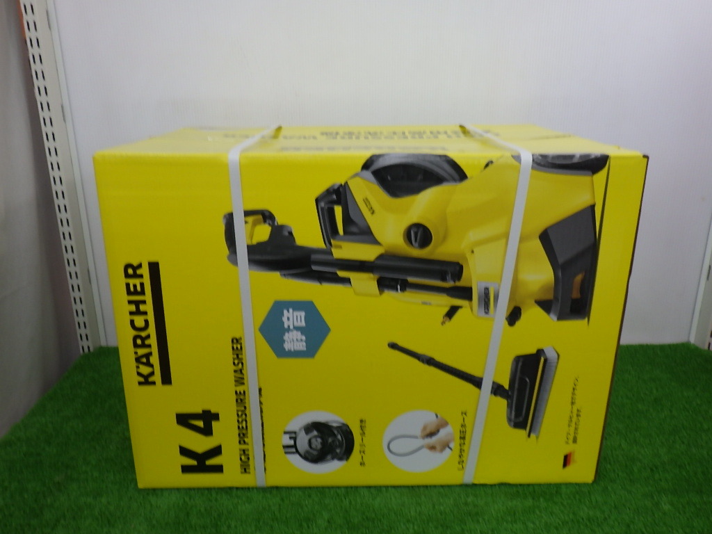 Yahoo!オークション - 未開封品 KARCHER ケルヒャー 高圧洗浄機 K4 プ...