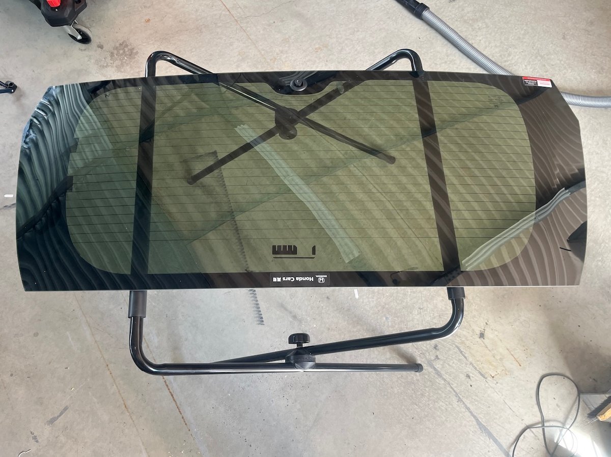 Yahoo!オークション - JF5 N-BOX リアガラス 43R-010728