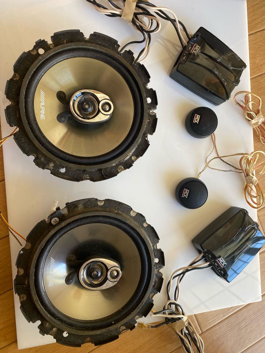 Yahoo!オークション - アルパイン ALPINE 3WAY 左右セットSTE-164R MTX...