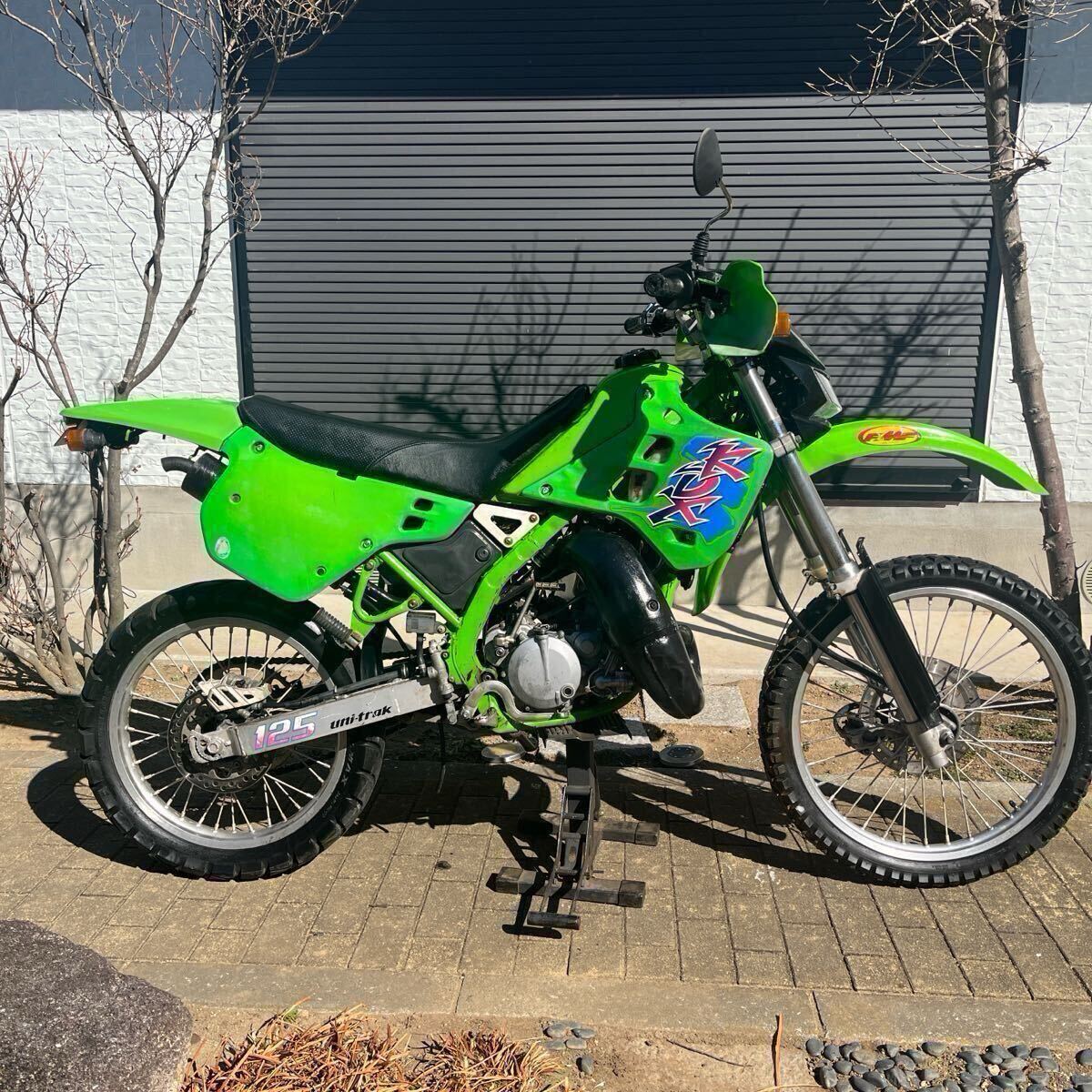 Yahoo!オークション - KDX125 エンジン腰下オーバーホール済 キック1...