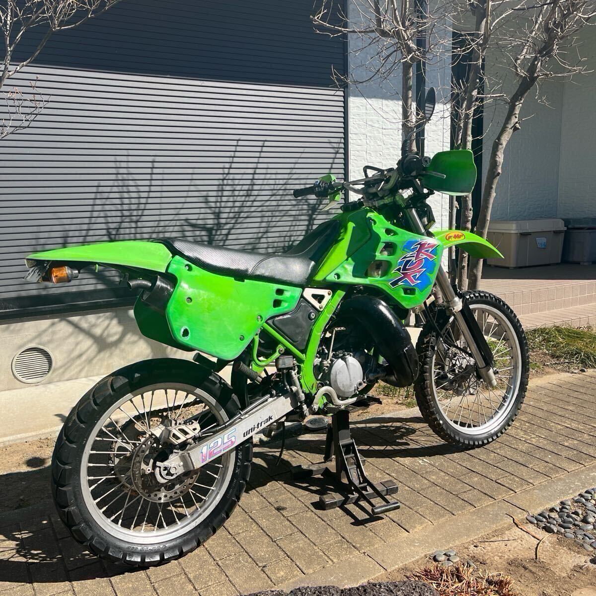 Yahoo!オークション - KDX125 エンジン腰下オーバーホール済 キック1...