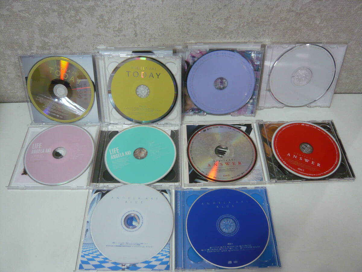 Yahoo!オークション - アンジェラ・アキCD・DVD8本セット【ANGELA AKIS...