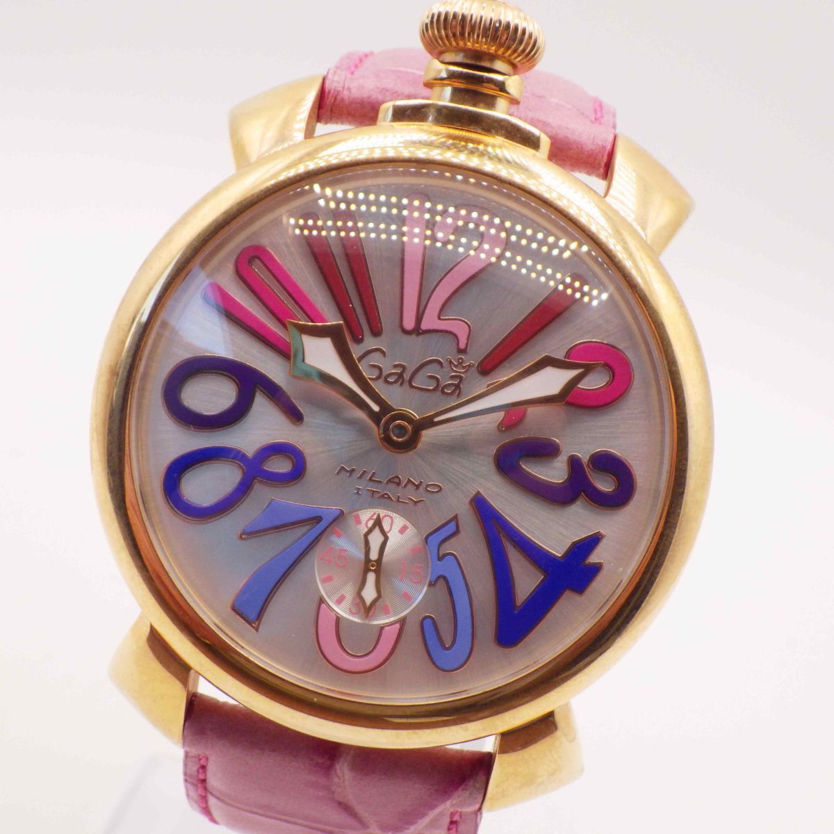 Yahoo!オークション - 453178GaGa MILANO ガガミラノ 稼動品 5011.09S ...