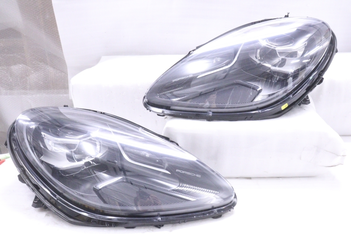 Yahoo!オークション - 49-1486 LED 95B ポルシェ マカン 左右ヘッドラ...