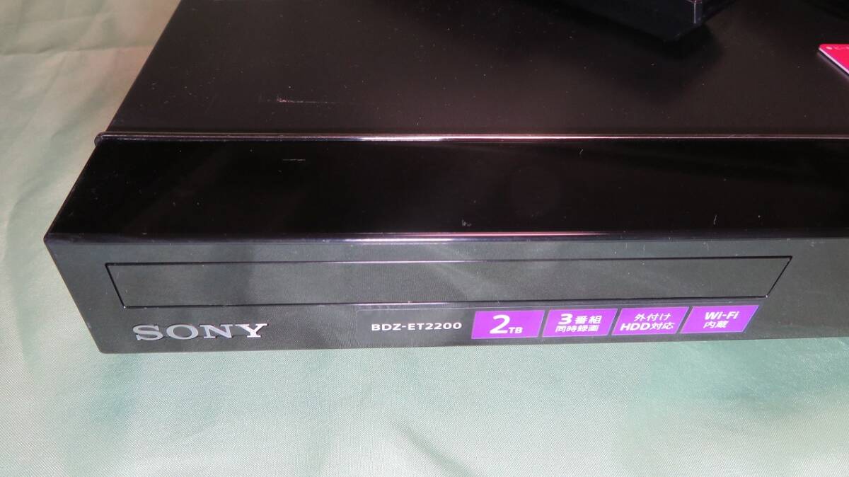 Yahoo!オークション - 【twg09-5285】送料込 SONY BDZ-ET2200 HDD 2TB ...