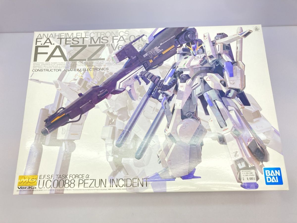 Yahoo!オークション - バンダイ 1/100 MG FAZZ Ver.Ka 5058880 [50-277...