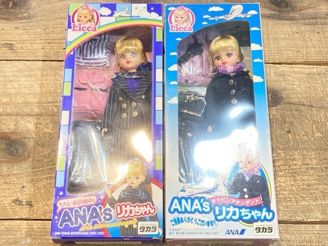 Yahoo!オークション - タカラ ANA's リカちゃん CA まとめて [2-2544]