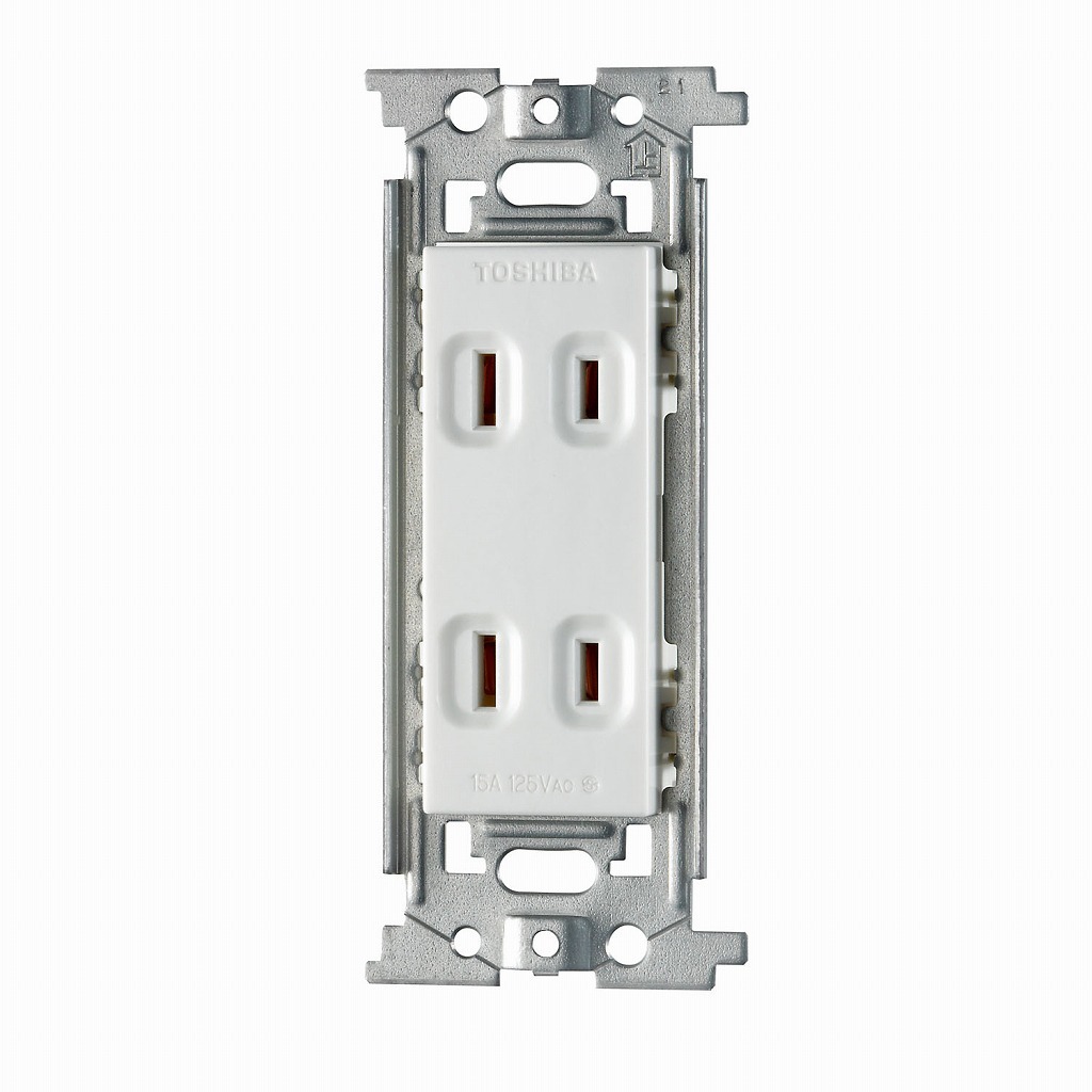 Yahoo!オークション - まとめ買い ELPA ダブルコンセント EW-1102HN