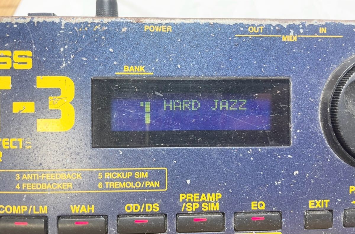 Yahoo!オークション - 希少 動作確認済み BOSS GT-3 マルチエフェクタ...