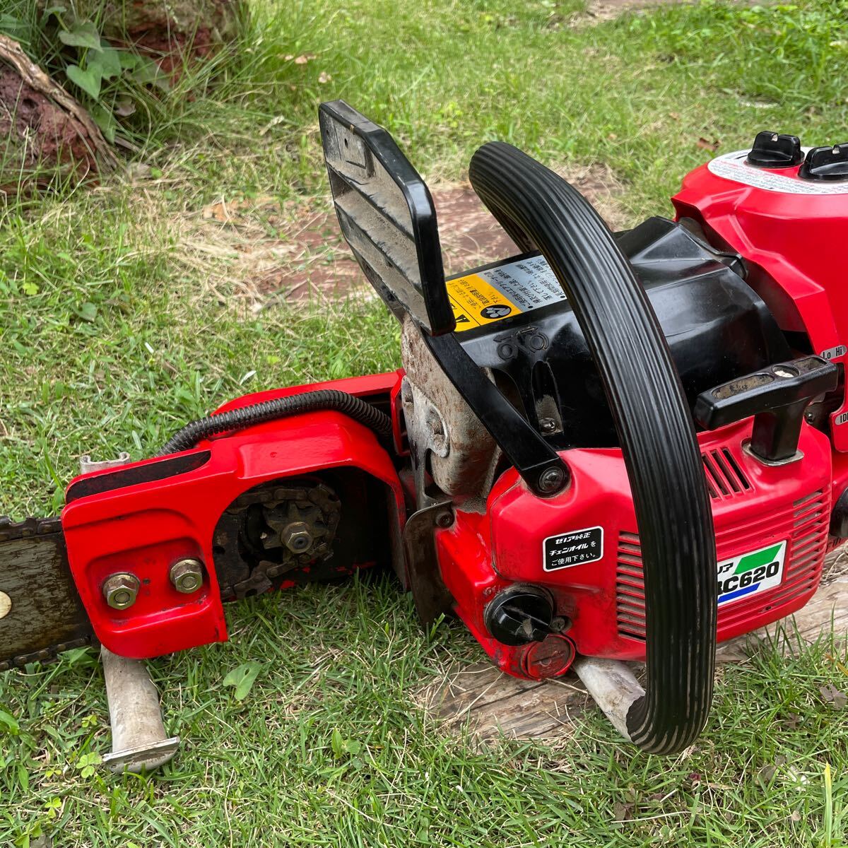 Yahoo!オークション - 綺麗 使用少 ゼノア RC620 根切りチェーンソー ...