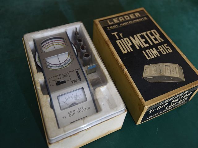 Yahoo!オークション - Leader LDM-815 Tr Dip Meter