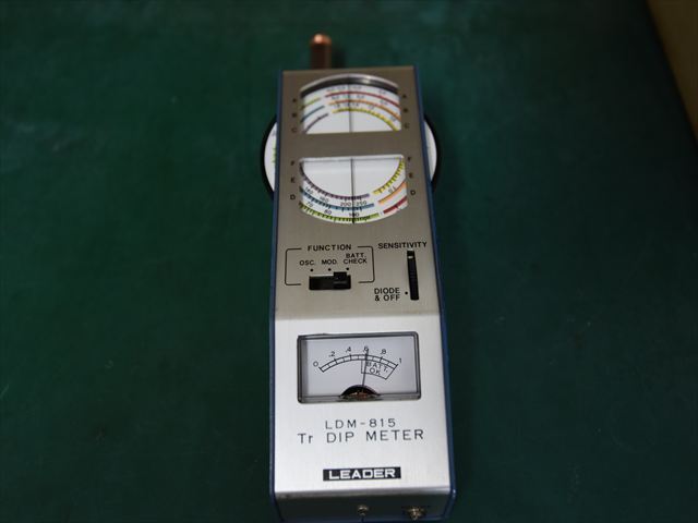 Yahoo!オークション - Leader LDM-815 Tr Dip Meter