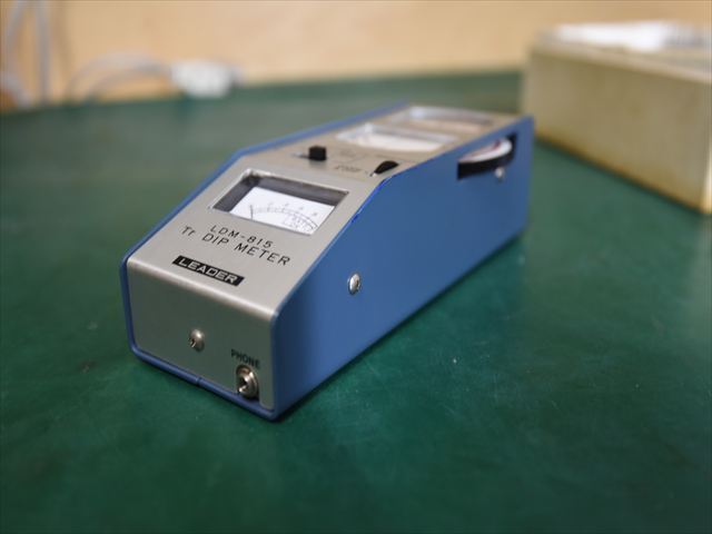 Yahoo!オークション - Leader LDM-815 Tr Dip Meter
