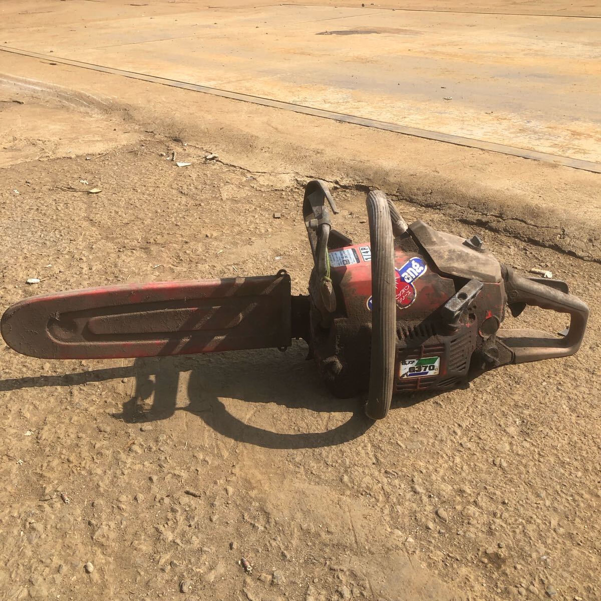 Yahoo!オークション - ゼノア チェンソー G370 エンジン圧縮あり