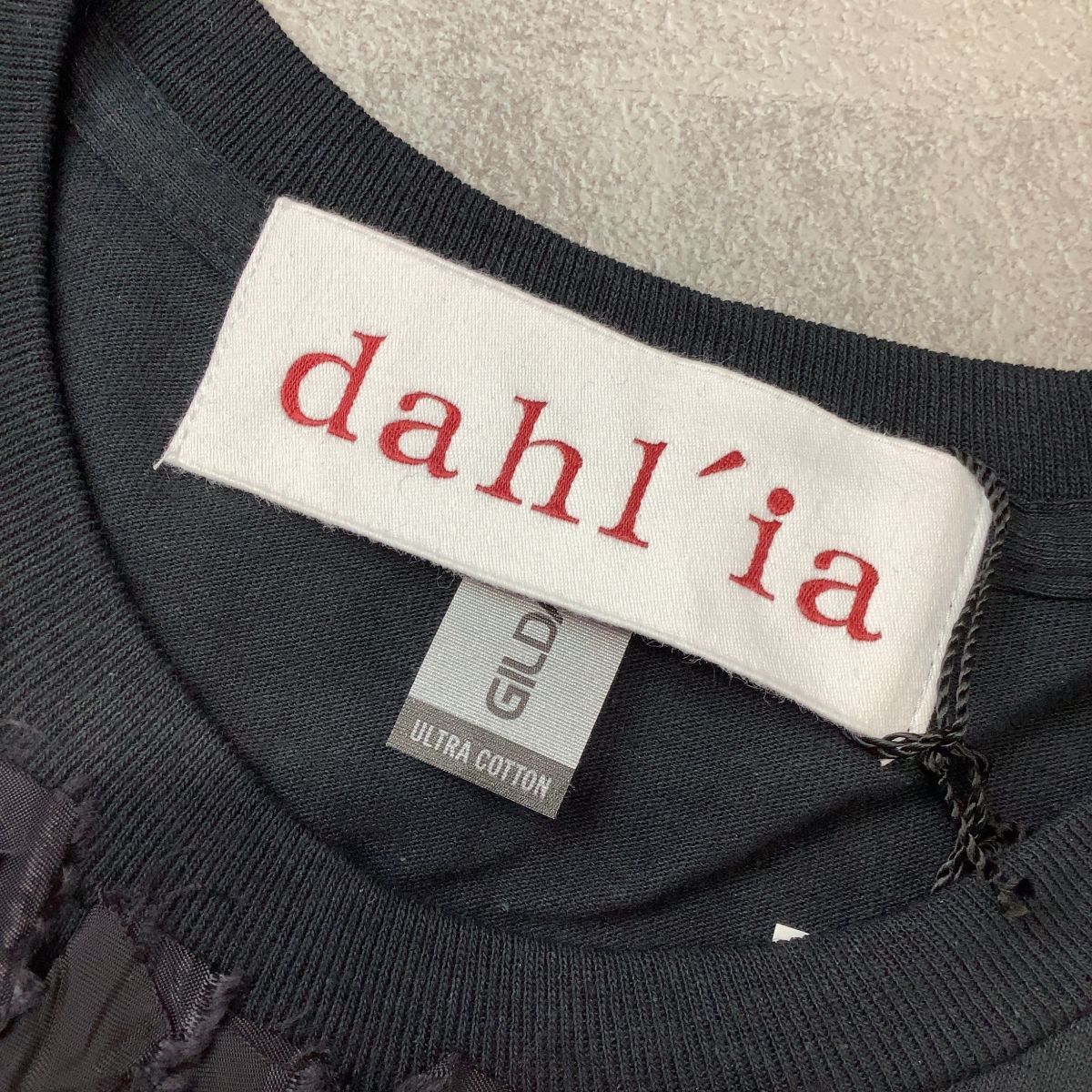 Yahoo!オークション - 新品 タグ付き dahl’ia リメイクボリューム ロ...